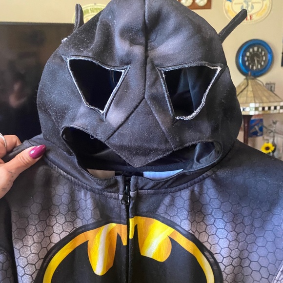 Batman | Jackets & Coats | Batman Zip Up Hoodie With Mask Hood | Poshmark